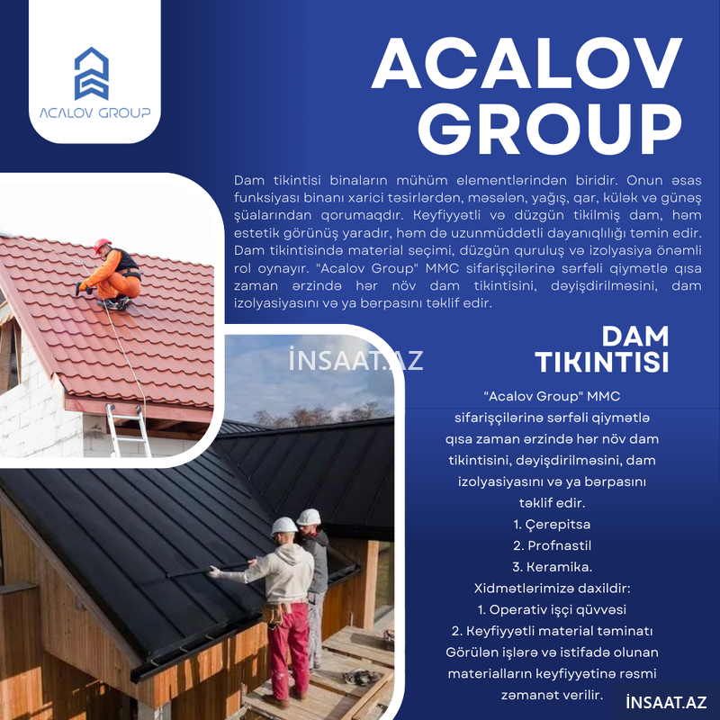 Dam Tikintisi Ve Temiri